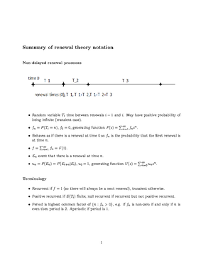 Chapter 6 Examples - MAS275 Probability Modelling Examples Chapter 6 ...