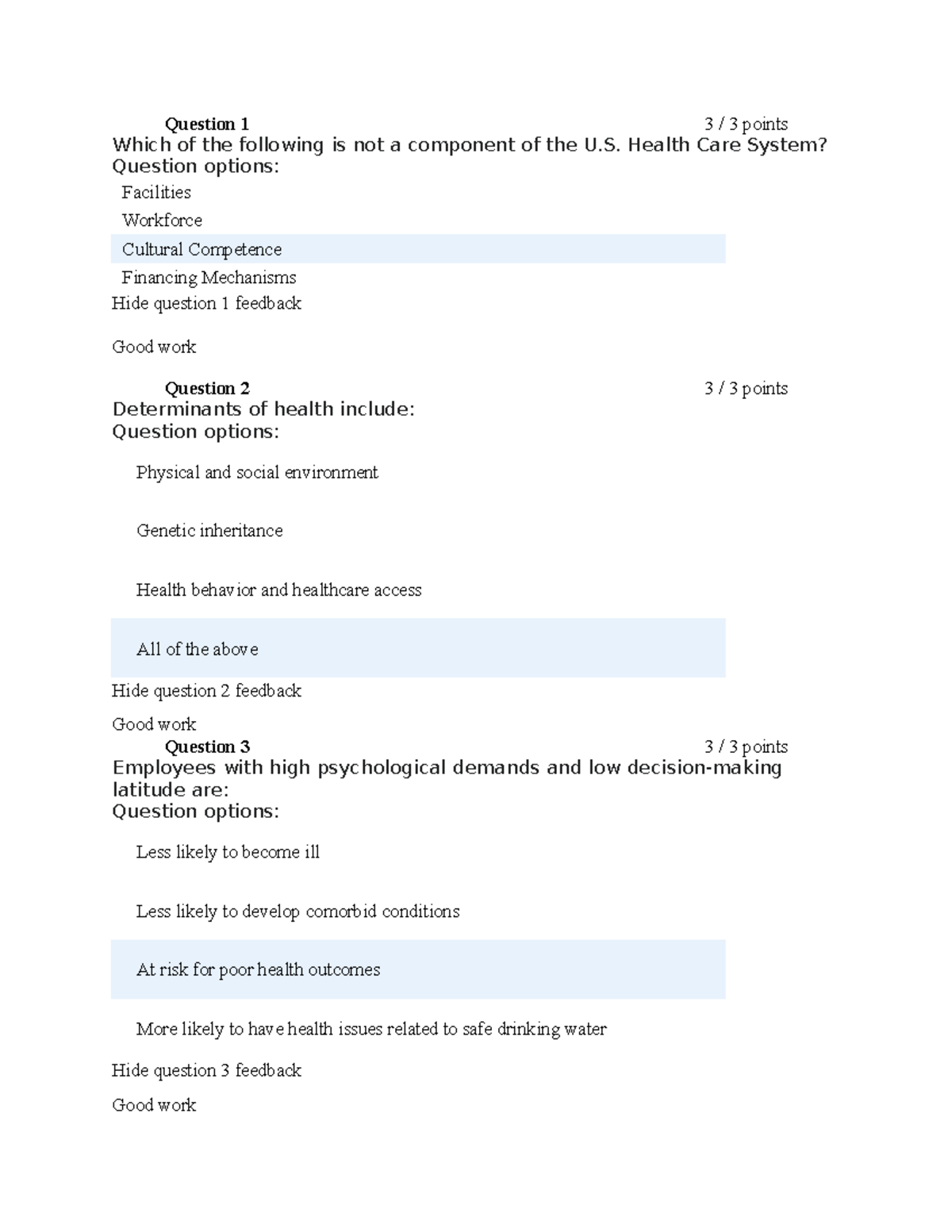 Module 1 Quiz - ASSIGNMENT - Which of the following is not a component ...
