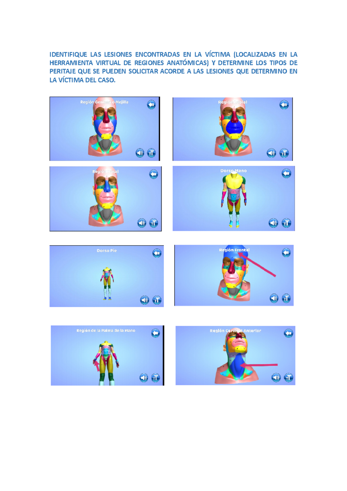 Ciencias Forenses - Resumen medicina legal - IDENTIFIQUE LAS LESIONES ENCONTRADAS EN LA VÍCTIMA ...