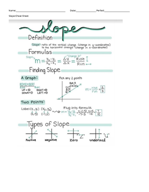 geometry cheat sheet - Name Class Date 1- Practice Find the coordinate ...