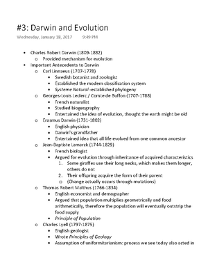 Evolution Evidence Lab Workbook (Bio 1B) - . SimBio Virtual Labs ...