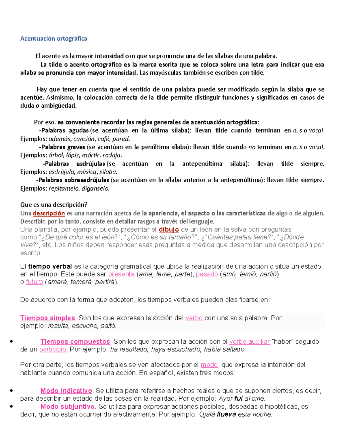 Acentuación ortográfica - Acentuación ortográfica El acento es la mayor ...