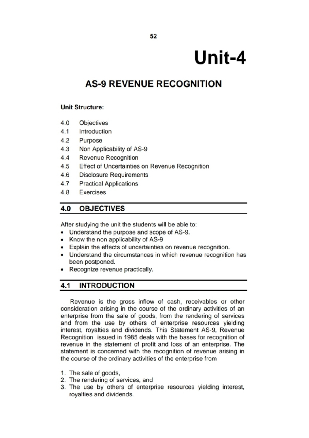 Financial Accounting unit 4 - B.com finance and taxition - Studocu