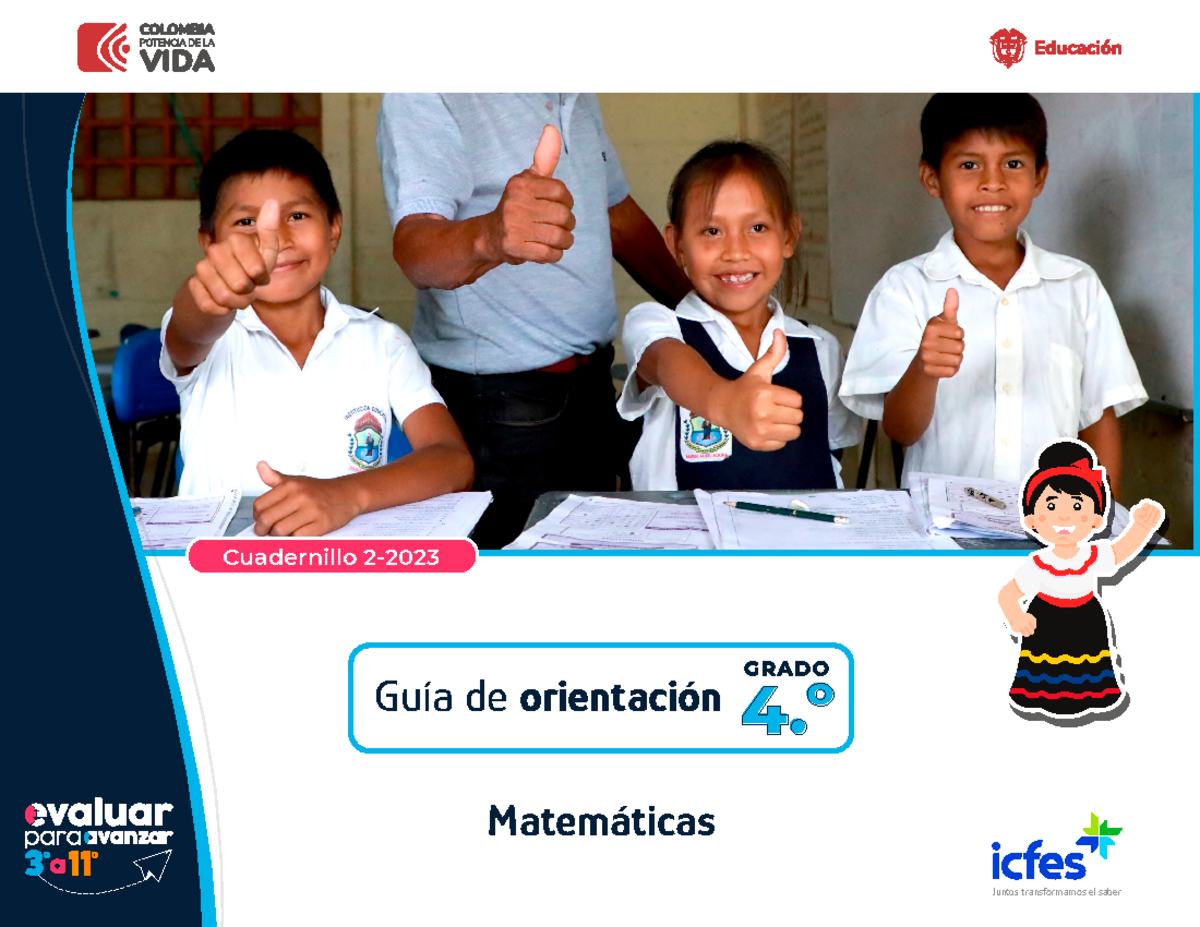 Guia PC Matematicas 4 2 - dsfgh - GuÌa de orientaciÛn 4.∫ Juntos ...