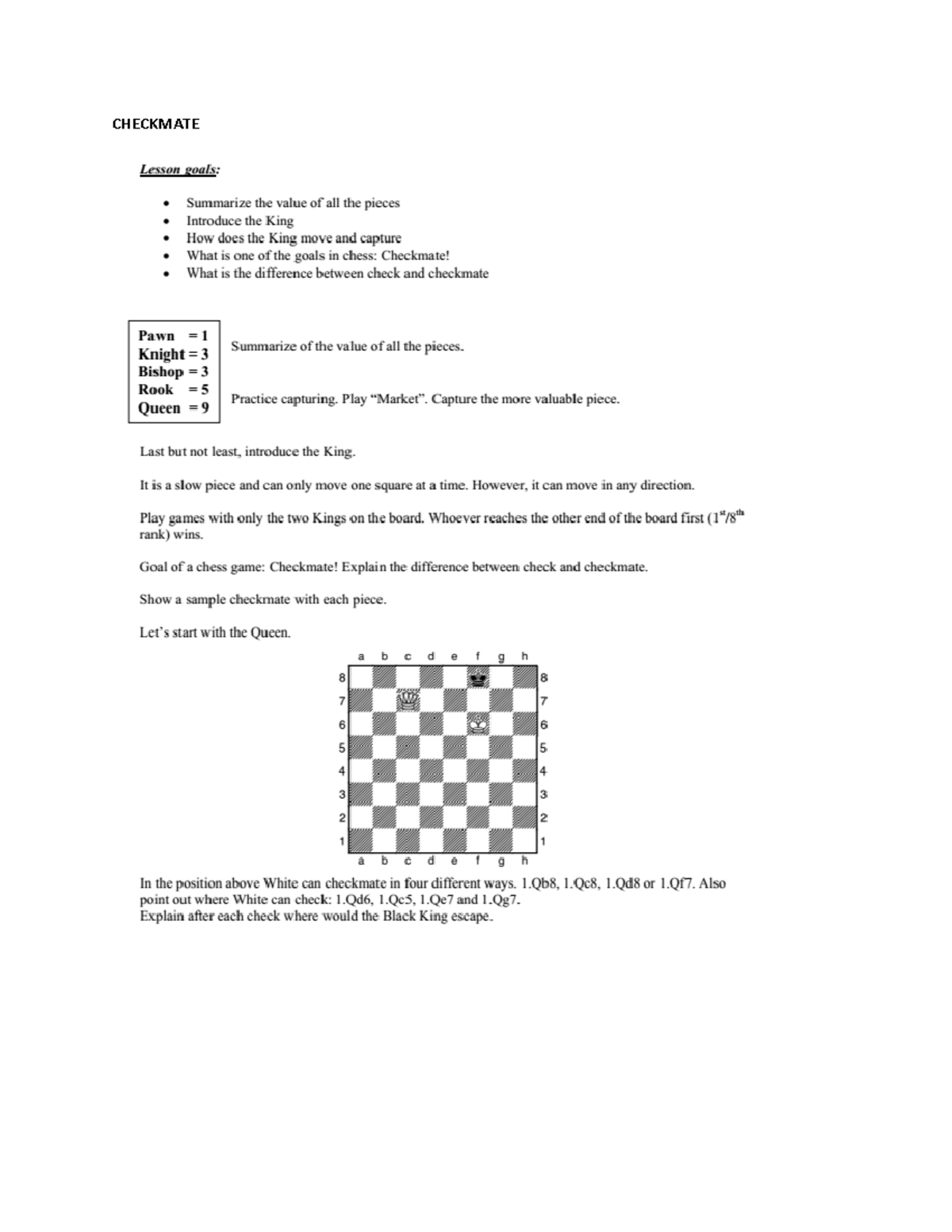 Module 2 -Checkmate - ASAS EKOLOGI - CHECKMATE - Studocu