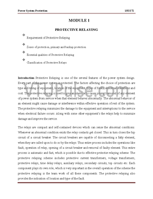 IAT-I Question Paper with Solution of 18EE71 Power System Analysis II ...