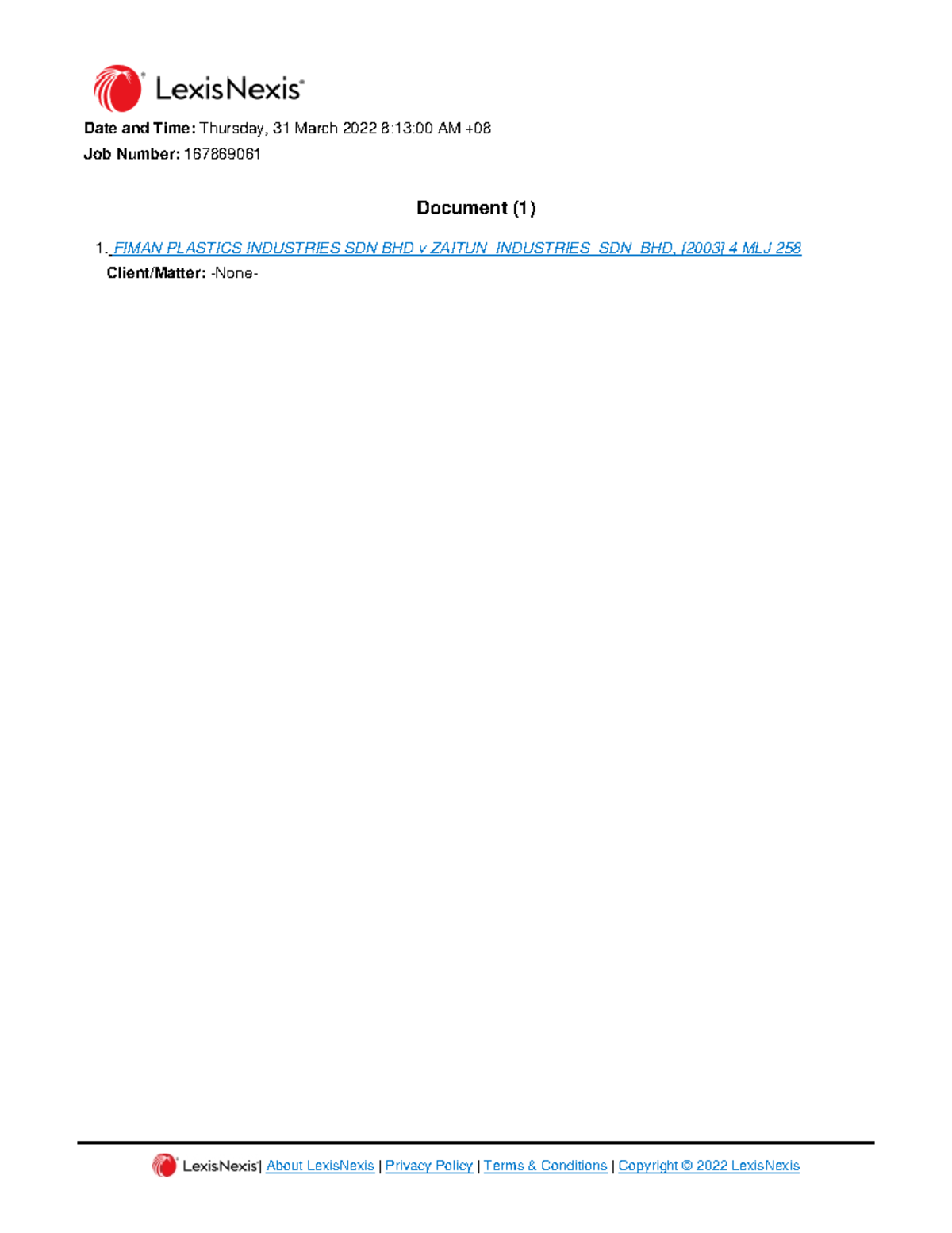 Fiman Plastics Industries SDN BHD v Zaitun Industries - | About ...