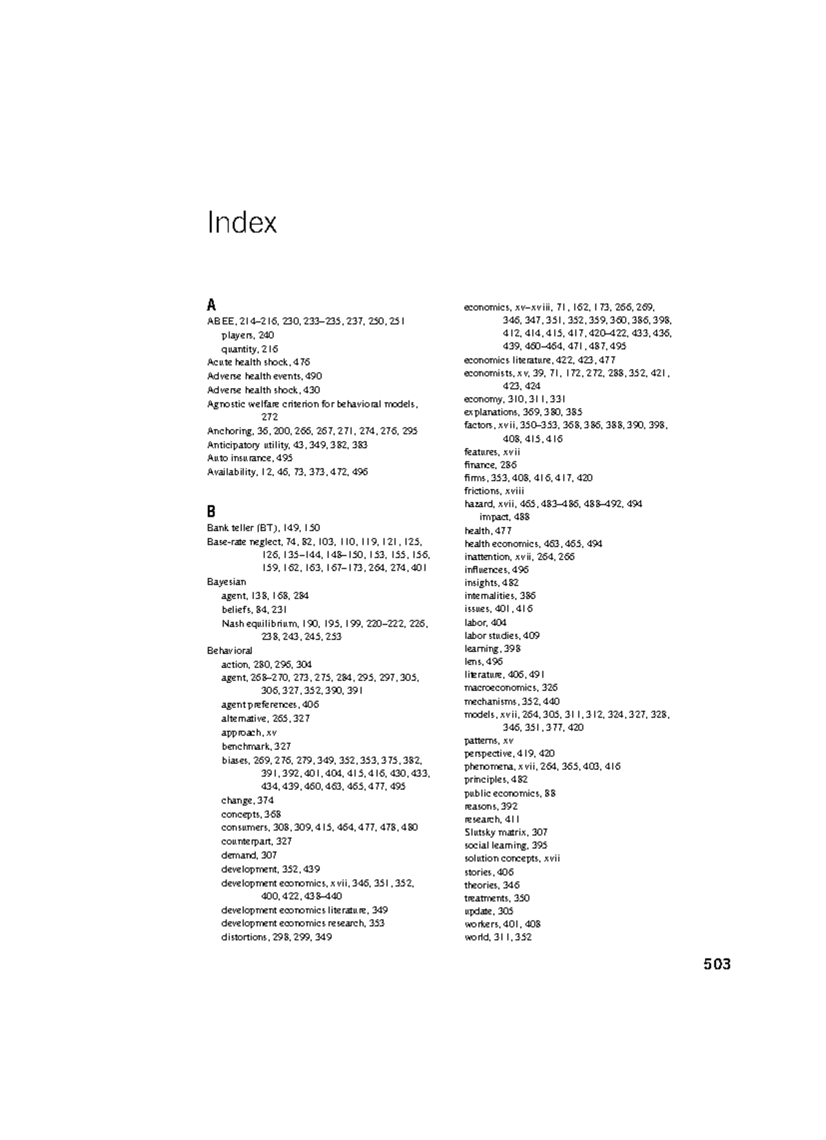 Index 2019 Handbook-of-Behavioral-Economics-Applications-and ...