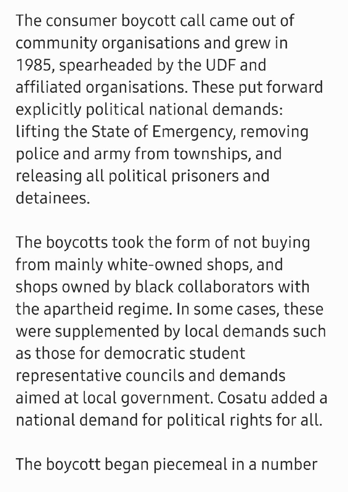 Consumer boycott - Project - Studocu