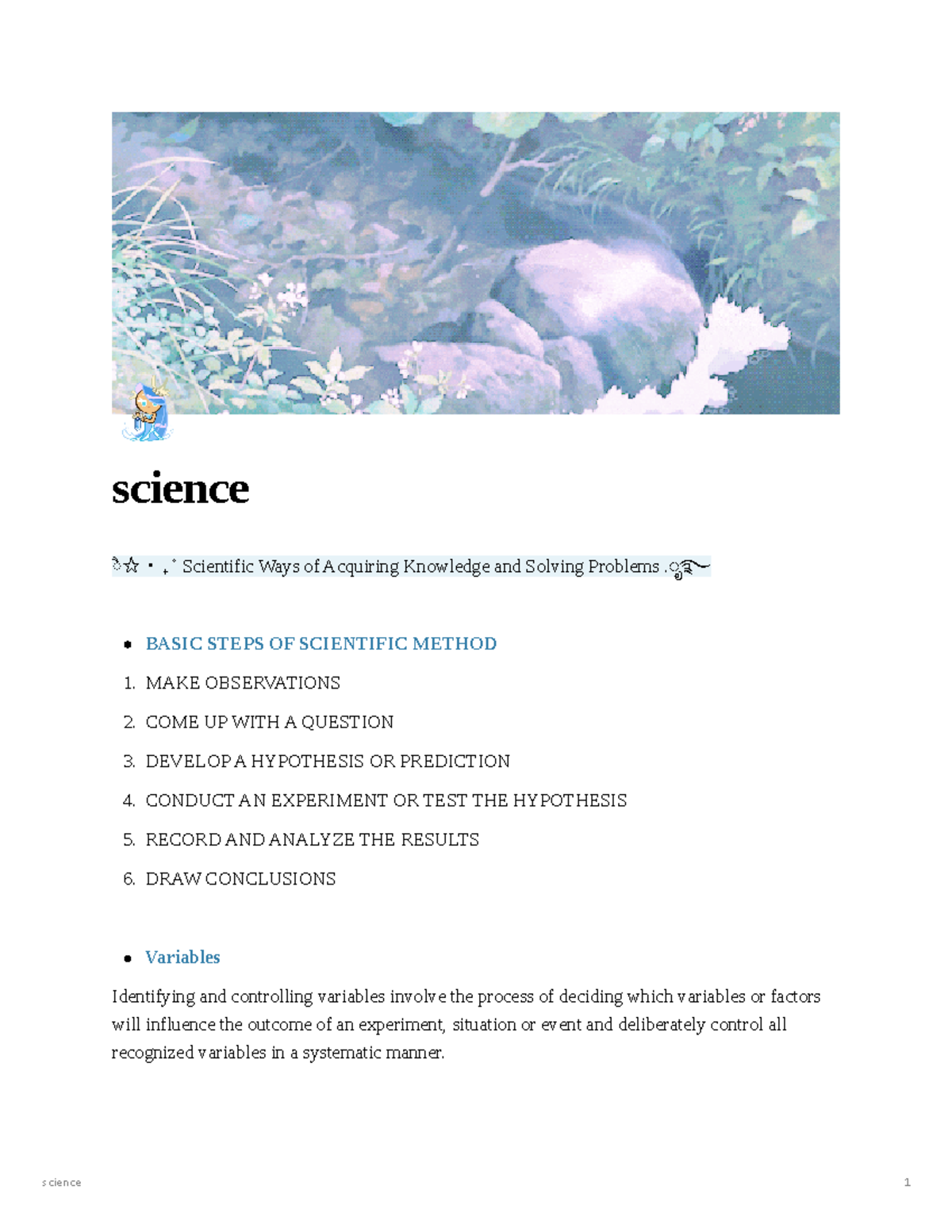Science Notes 7 Science Scientific Ways Of Acquiring Knowledge science-notes-7-science-scientific-ways-of-acquiring-knowledge