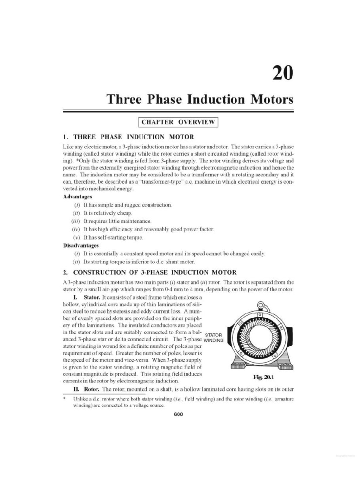 Three Phase Induction Motor - THREE PHASE INDUCTION MOTOR Like any ...