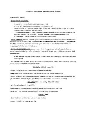 Social Studies Task 1 updated passed - C104: Task 1 Social Studies ...