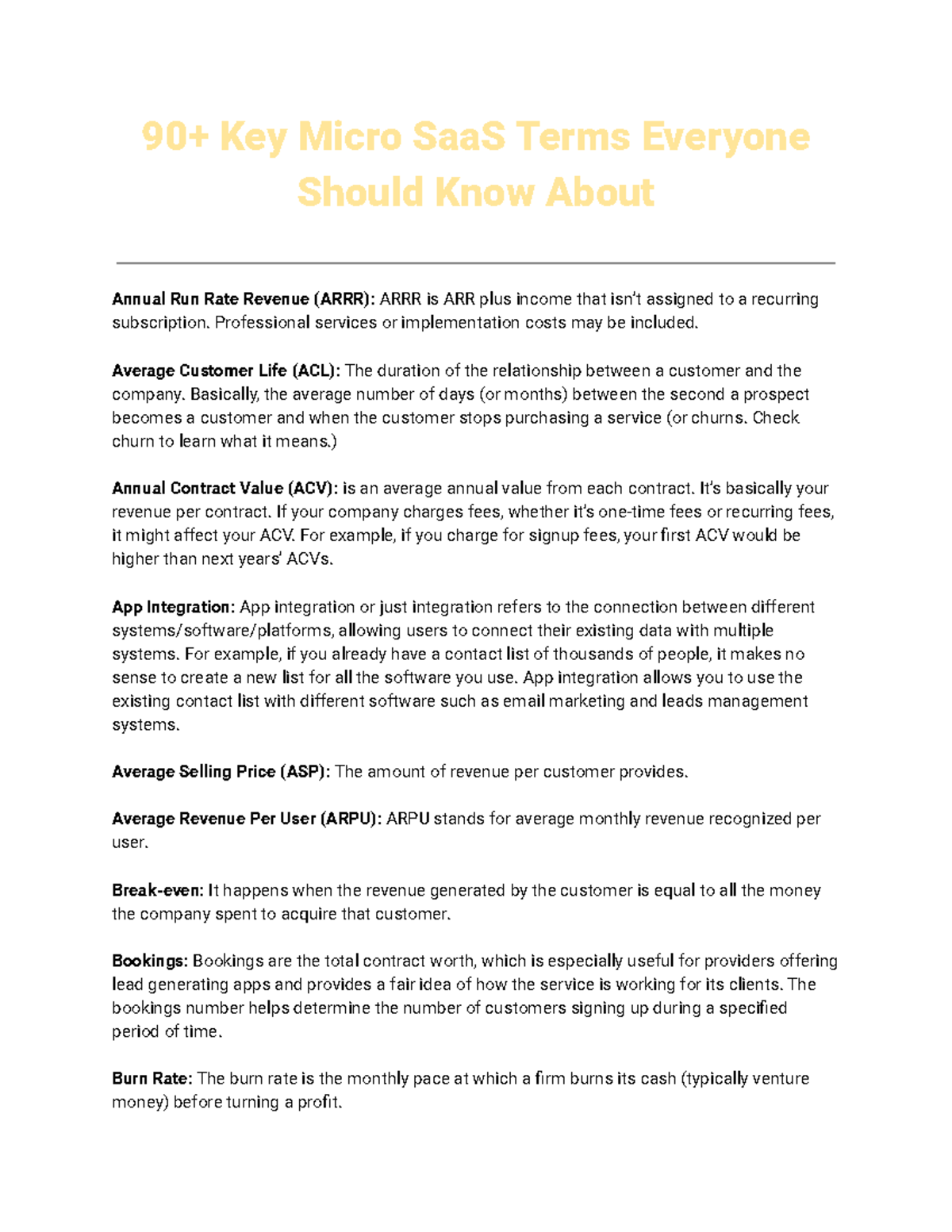 90+ Key Micro Saa S Terms Everyone Should Know About - 90+ Key Micro ...