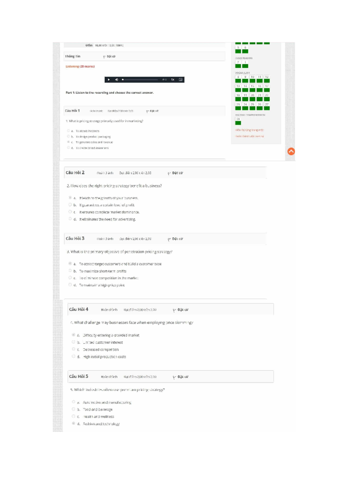 Đề 1 GK TACN1 - COB1 Tieng Anh chuyen nganh - Studocu