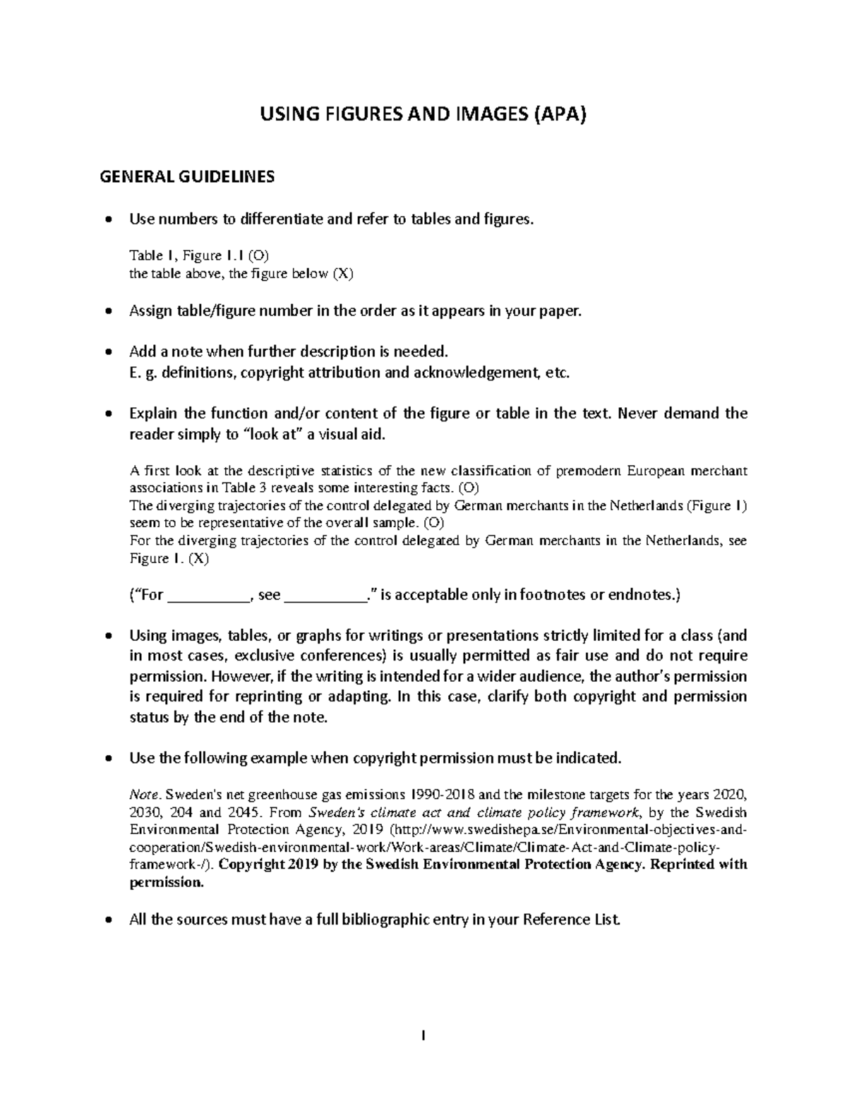 Using Figures APA - 1 USING FIGURES AND IMAGES (APA) GENERAL GUIDELINES ...