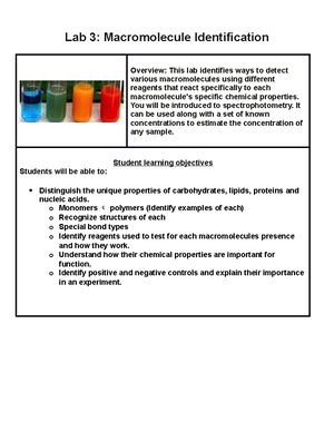 Lab 4 1406 Modified for online - Lab 4: Cells and the Plasma Membrane ...