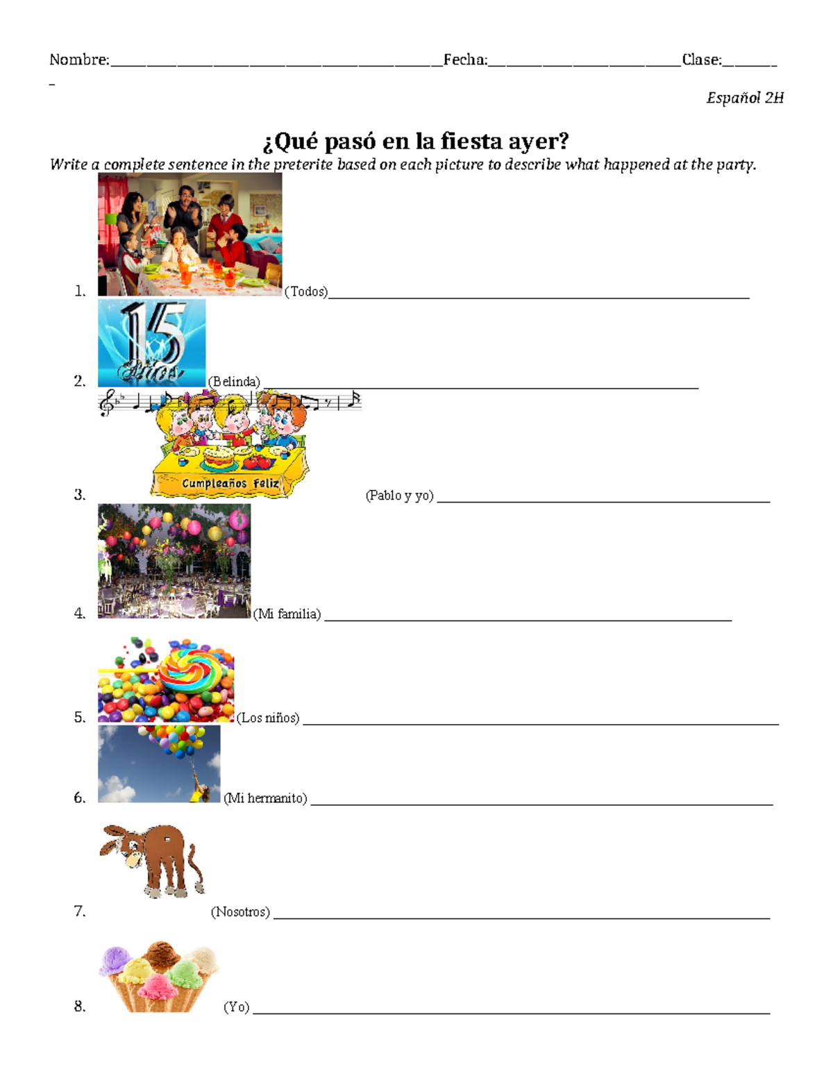 Wkst Que paso en la fiesta ayer - - Studocu