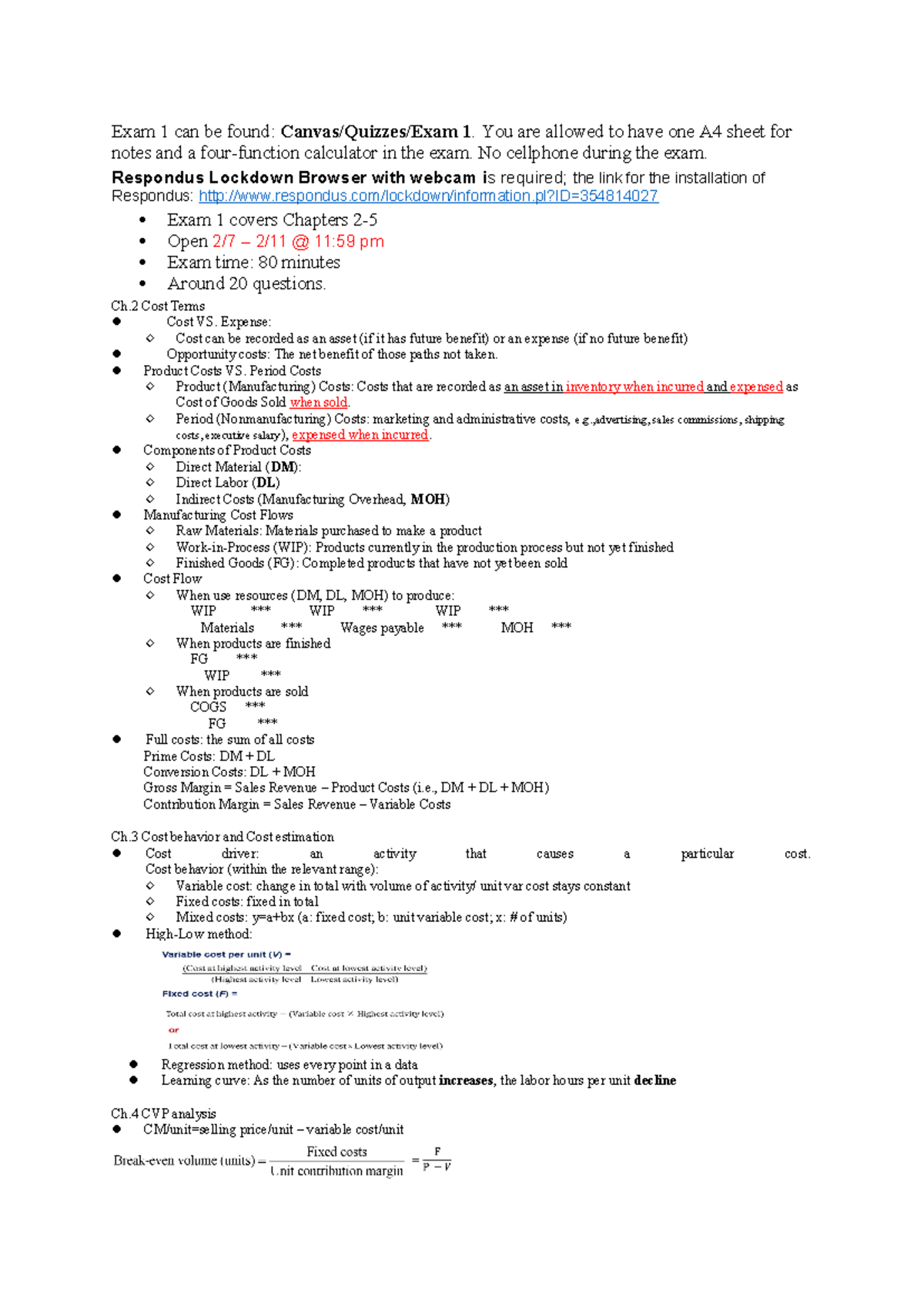 Solutions to exam 1 practice problems spring 2024 - Exam 1 can be found: Canvas/Quizzes/Exam 1 ...