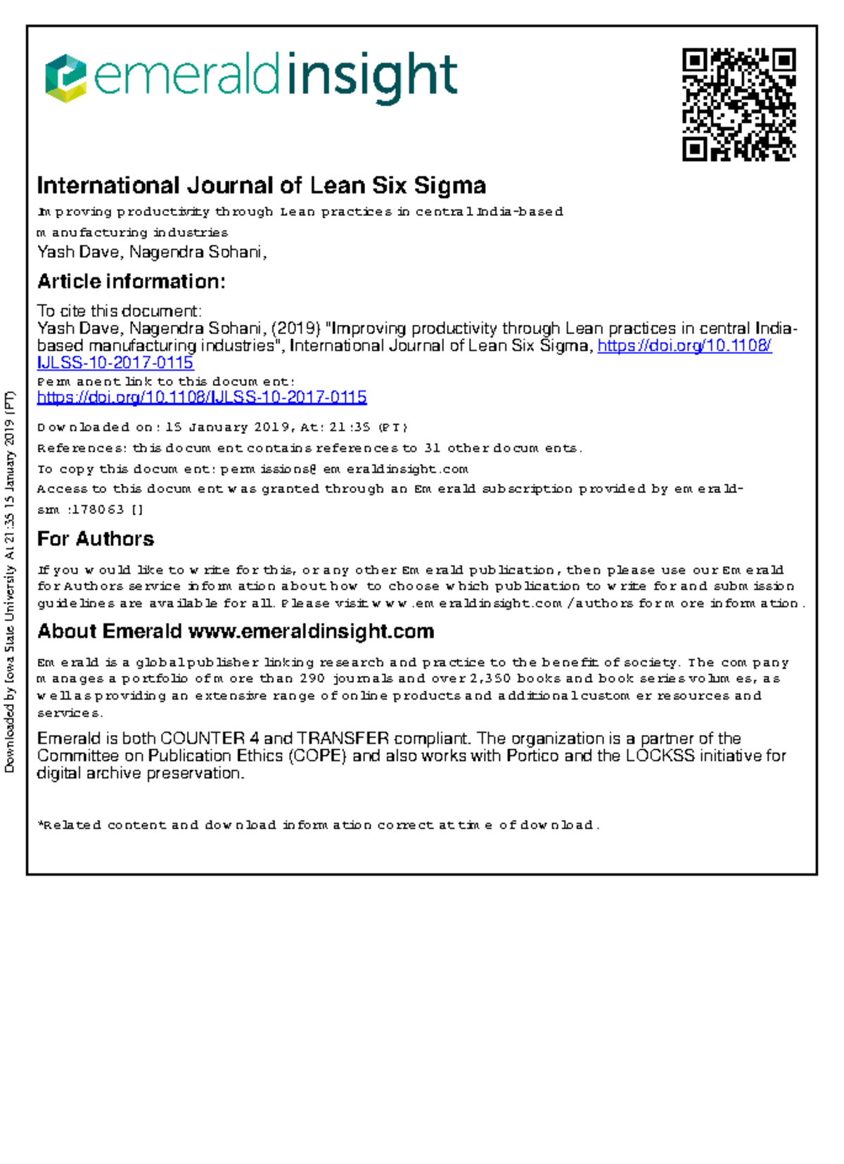 PAUL Paper 3 - Artículos Científicos - PIA - International Journal of ...