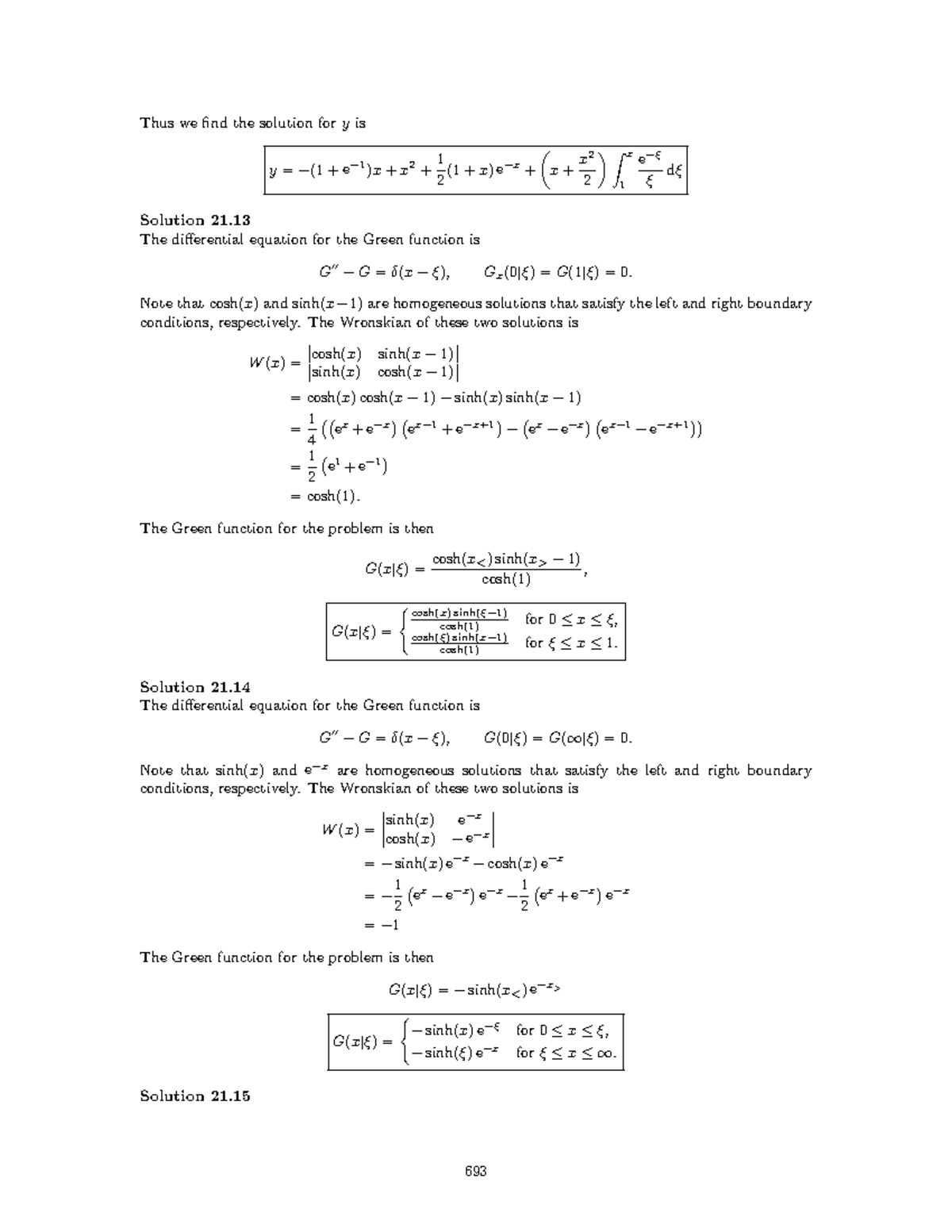 Ref MATH Adv Math Methods Sean Mauch-179 - Thus we find the solution ...