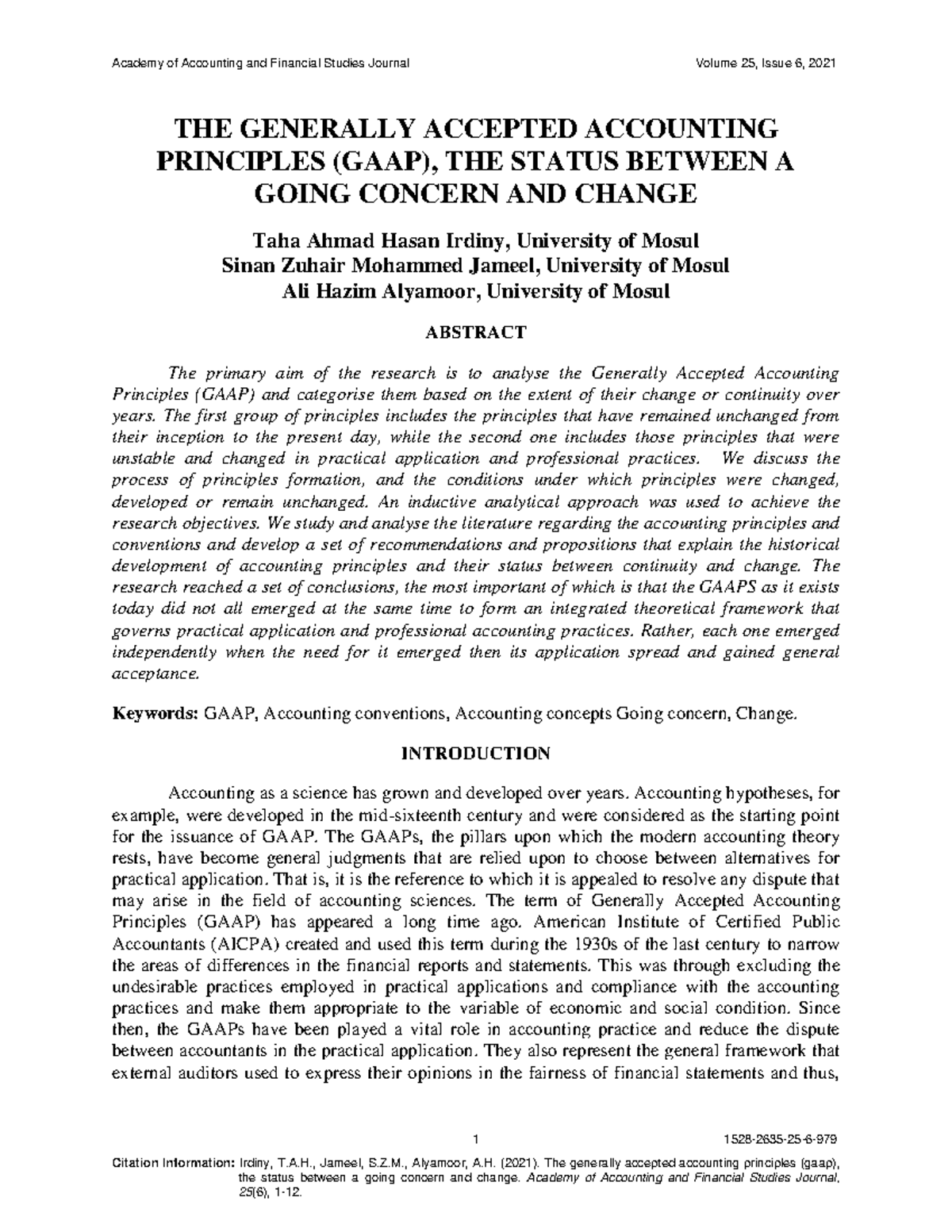 The generally accepted accounting principles gaap the status between a ...