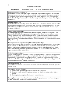 Breast cancer - ATI - ACTIVE LEARNING TEMPLATES System Disorder STUDENT ...