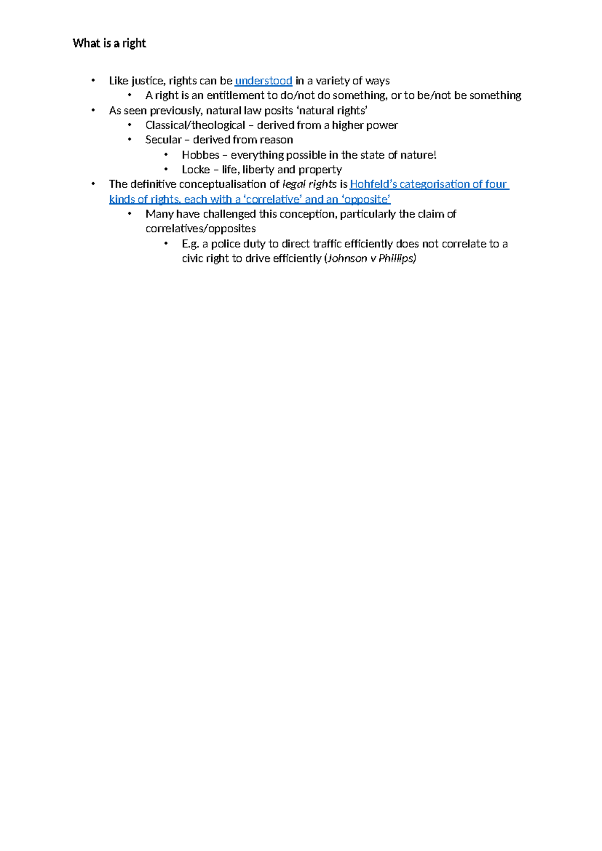 What is a right - law - What is a right - Like justice, rights can be ...