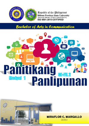 Intermedia ng Indang Book Review - BOOK REVIEWBOOK REVIEW INDANG INTERMEDIAINDANG INTERMEDIA Ni ...