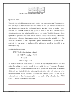 Overview of the SQL Query Language - ( 〈Ir, Br, D 〉 Reserves(I = Ir Br ...