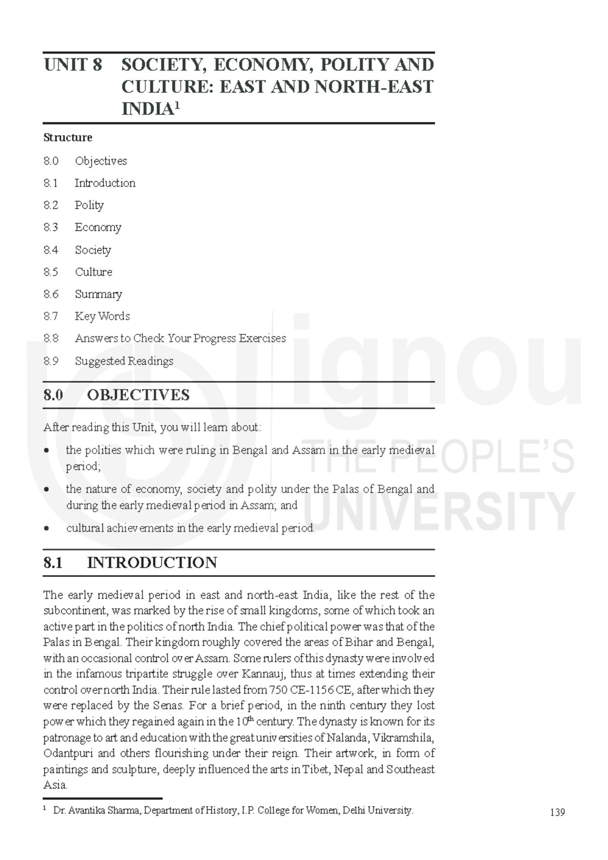 Unit-8 - History - 139 Society, Economy, Polity and Culture: East and ...