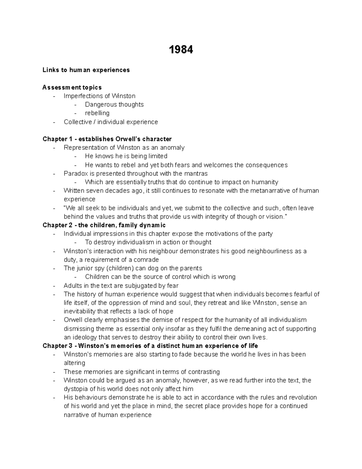 1984 annotations - 1984 notes not by me - 1984 Links to human ...