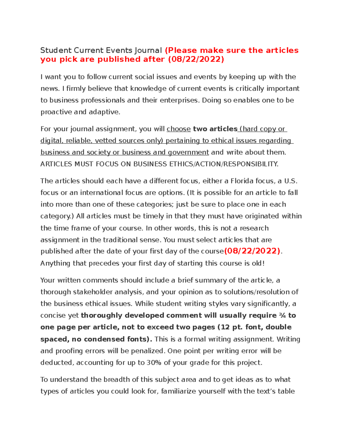 Instructions(Please make sure you read this first) - Student Current ...