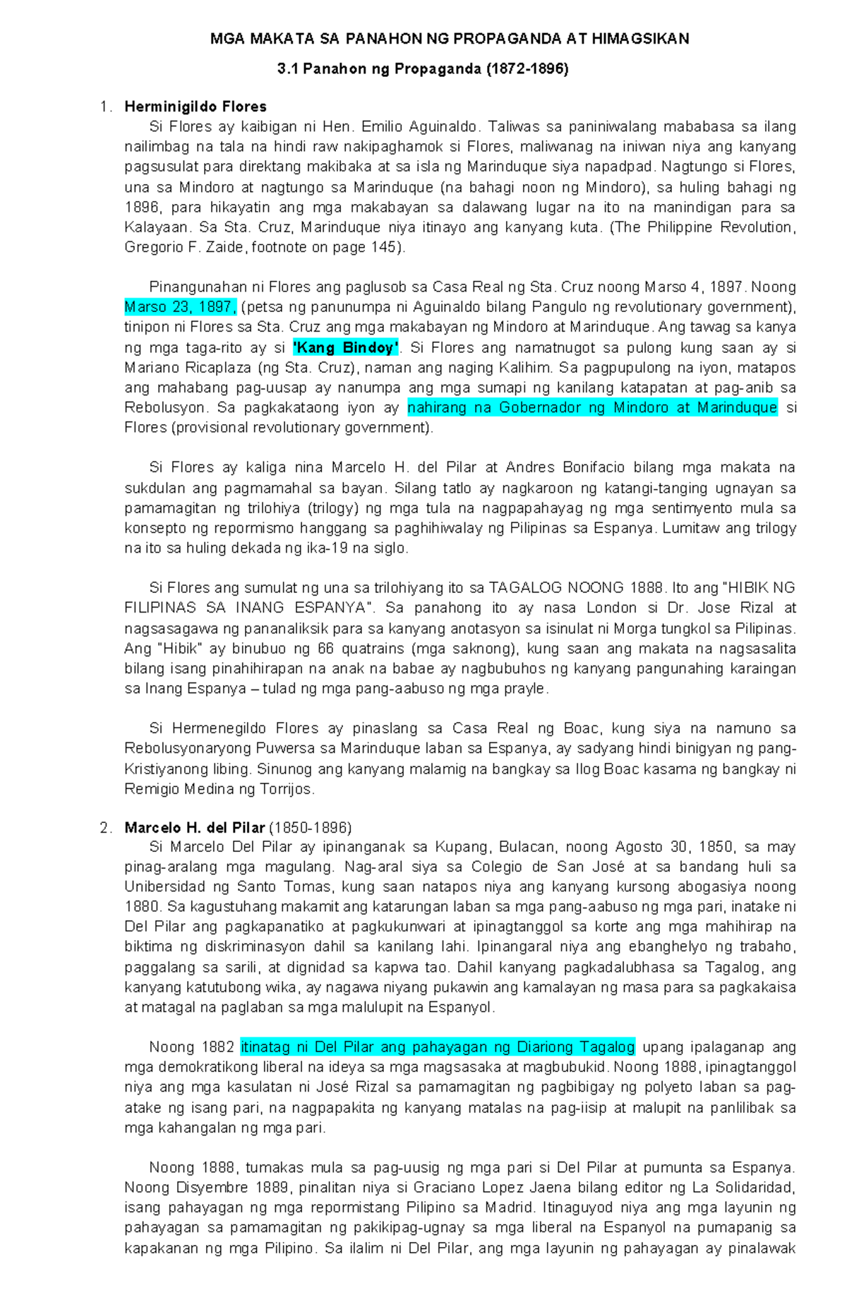 Kabanata-3 - Panulaang Filipino - MGA MAKATA SA PANAHON NG PROPAGANDA ...