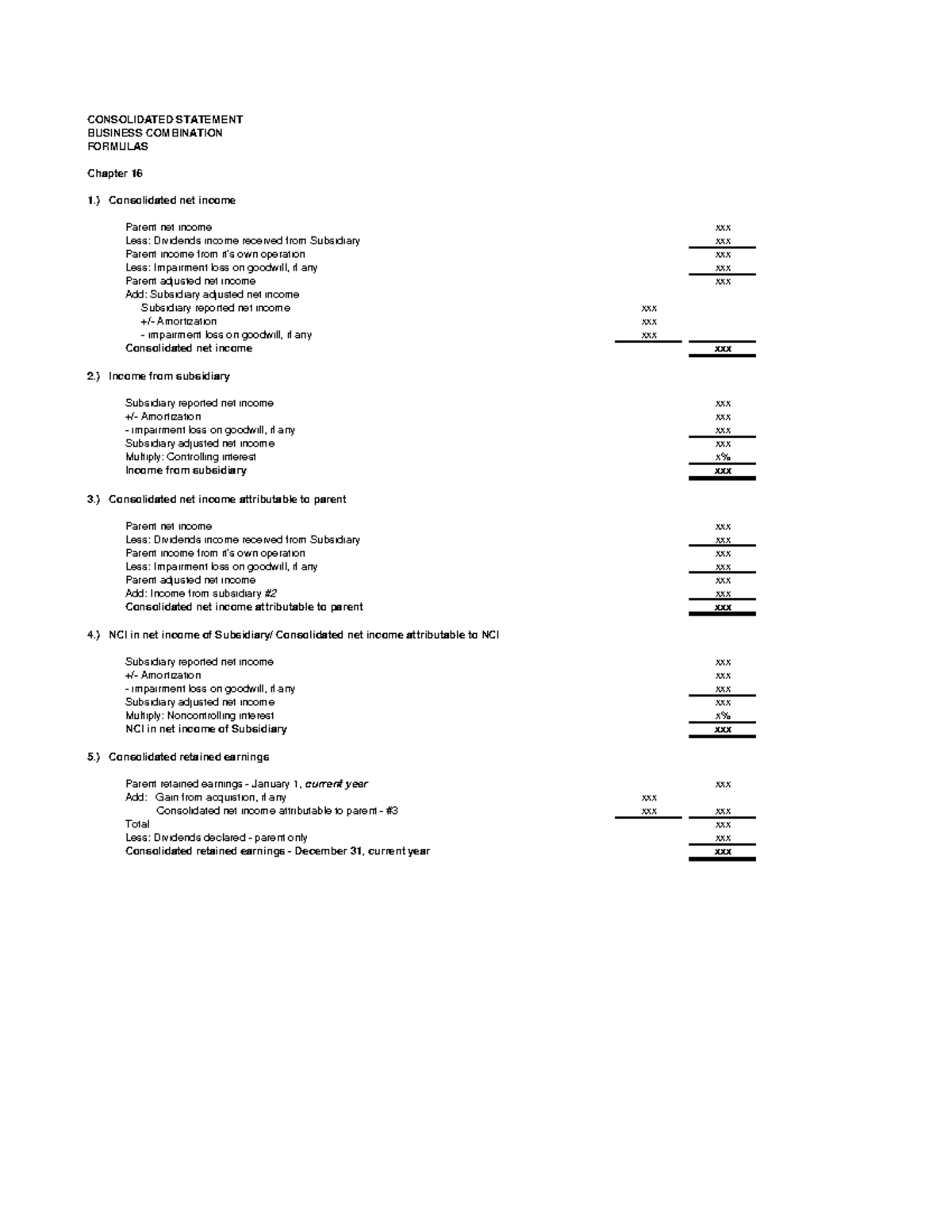 Consolidated-Statement-Formula 01 - CONSOLIDATED STATEMENT BUSINESS ...