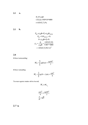 Chapter 4 HW Questions & Solutions - EML 6726 - Studocu