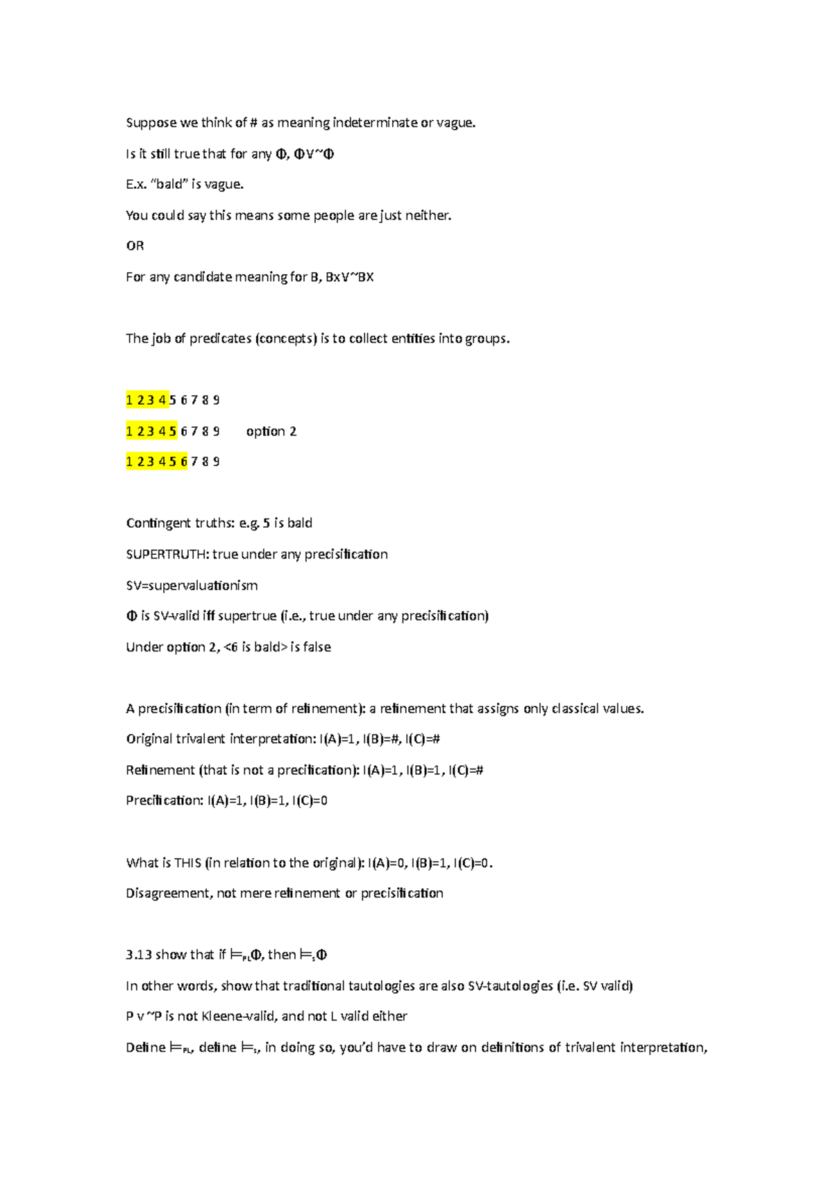 Feb 21 - Professor Paul Audi - Suppose we think of # as meaning ...