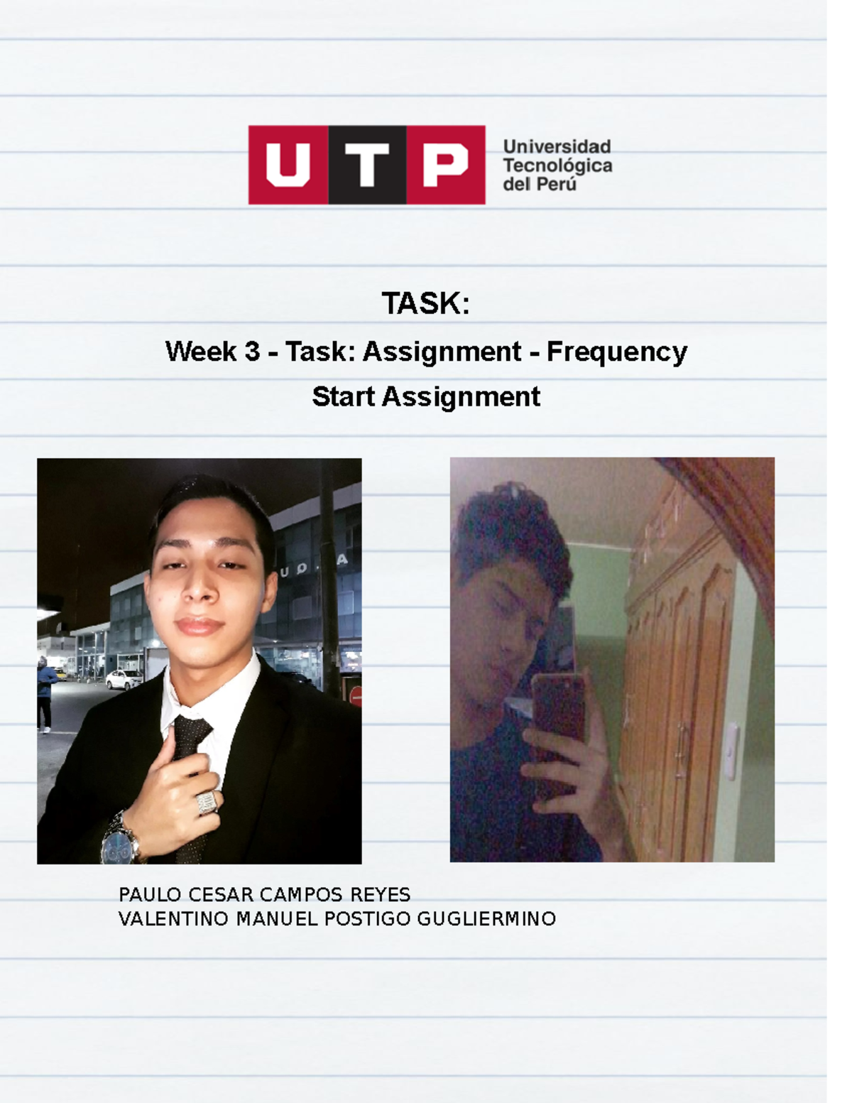 Week3 Task Assignment - Tarea sem3 - TASK: Week 3 - Task: Assignment ...