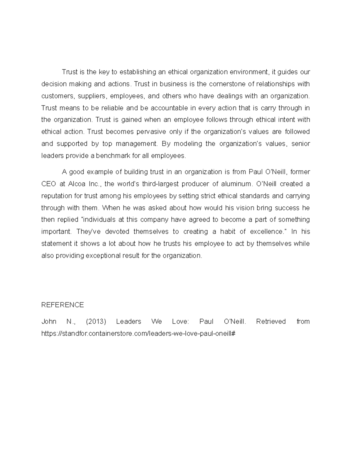 Building Trust in Organization - Trust is the key to establishing an ...