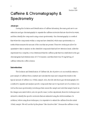 Kinetics at Work - Lab report - Kinetics at Work Total Points: 43 Student’s Name: Lab Section ...