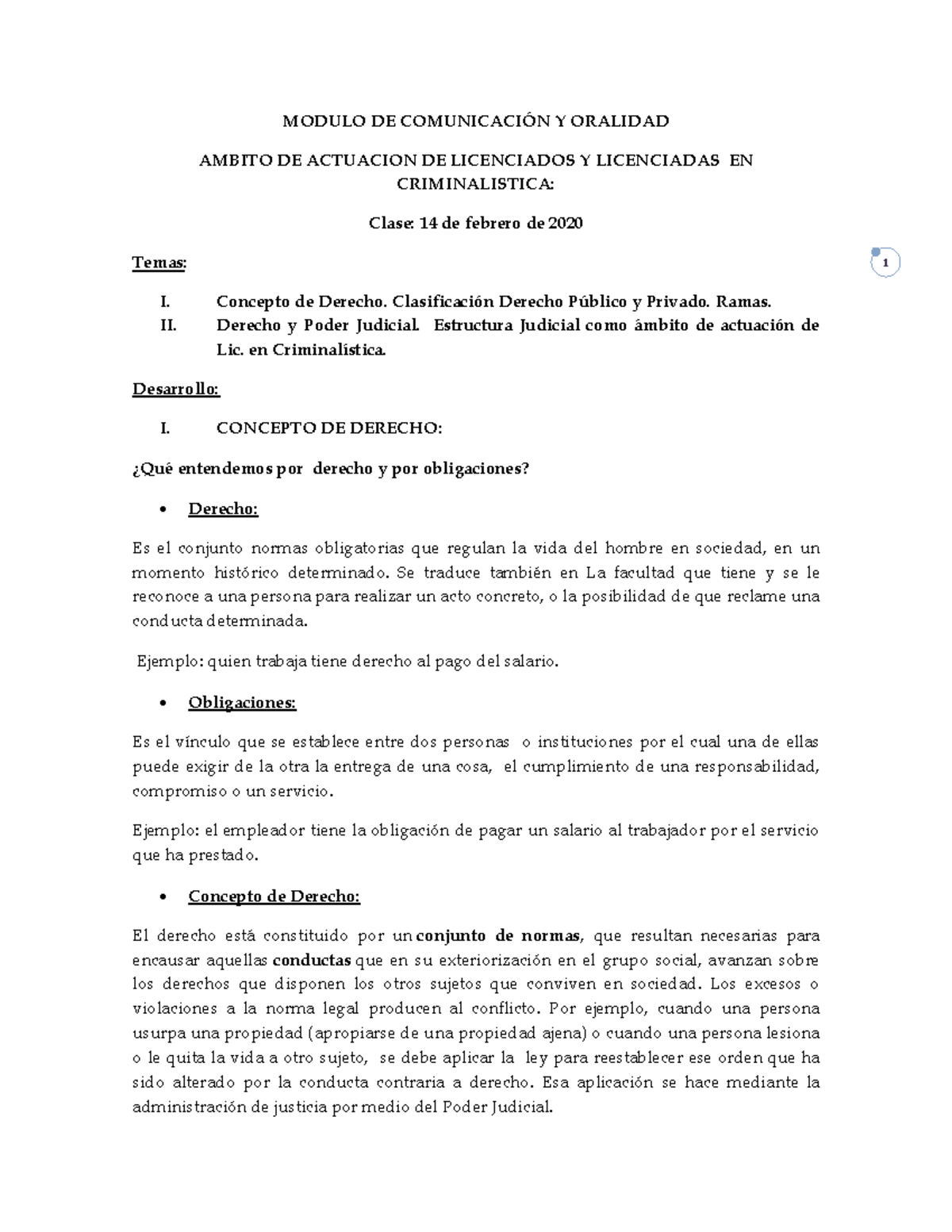 Criminalistica - Montiel Sosa - Warning: TT: undefined function: 32 1 MODULO DE COMUNICACIÓN Y ...