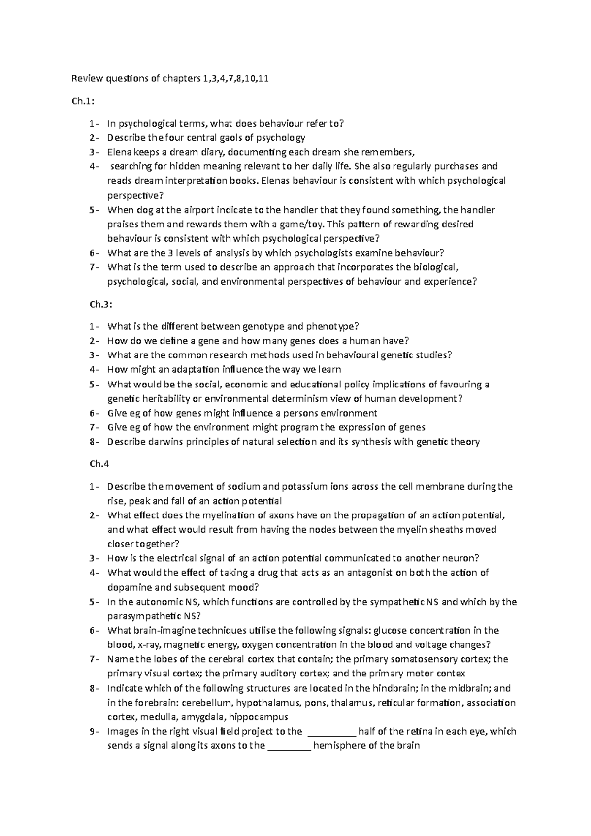 Review Questions For HPS111 Exam Revision Review Questions Of Review Questions For HPS111 Exam Revision Review Questions Of