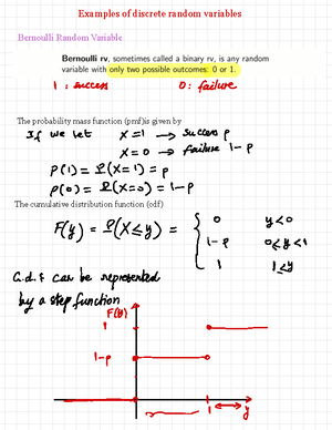 L11 Exponential Random Variable - Exponential random variable A continuous random variablew/ (p ...