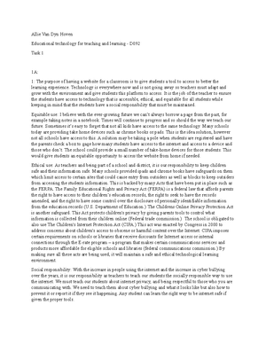 C732 Disciplinary literacy Task 2 - Direct Instruction Lesson Plan ...