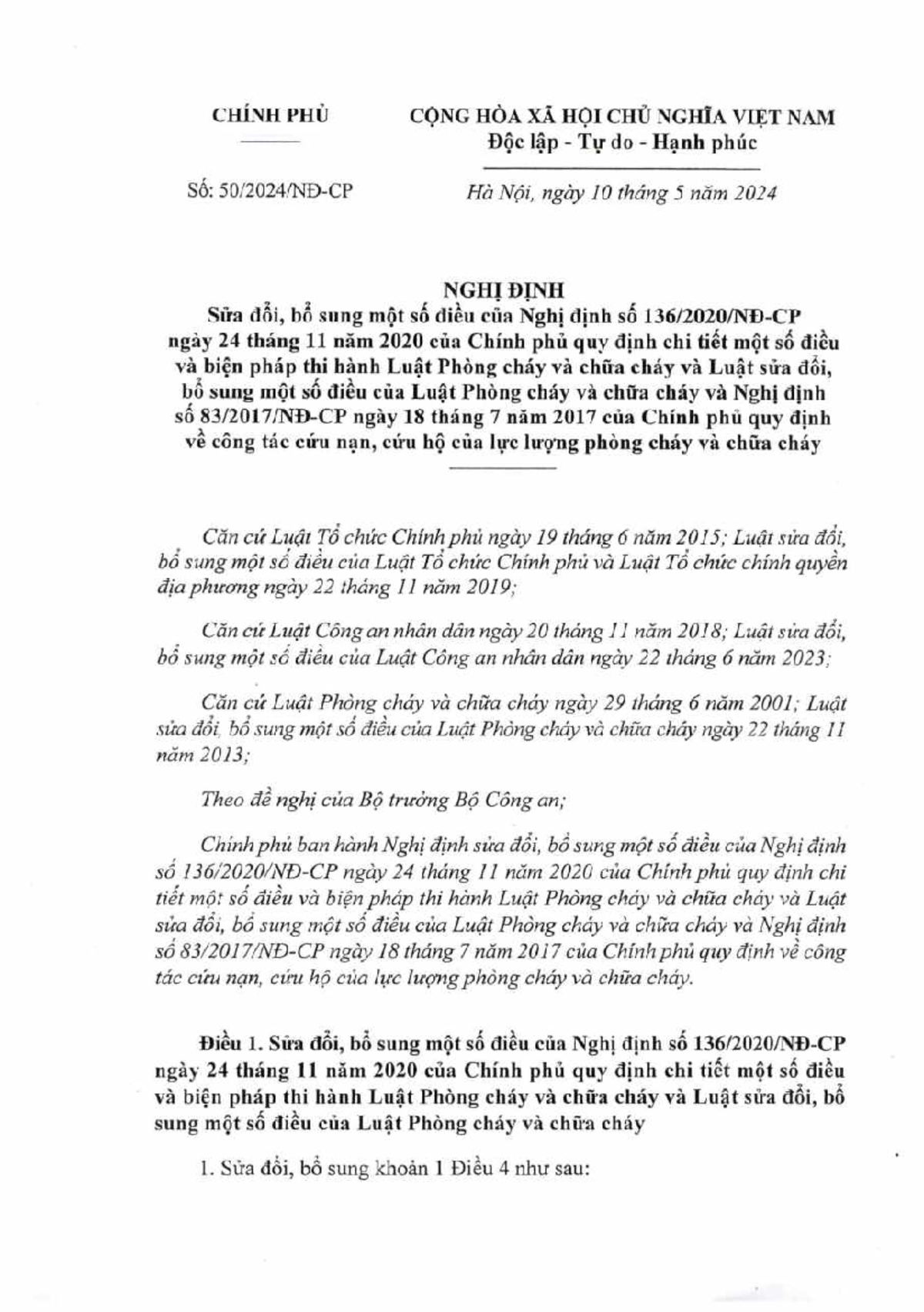 585649 - 123 - CHINH PHU CONG HOA XA HOI CHU NGHIA VIET NAM Dôc lâp Tu do Hanh phúc Só: Hà Nói ...