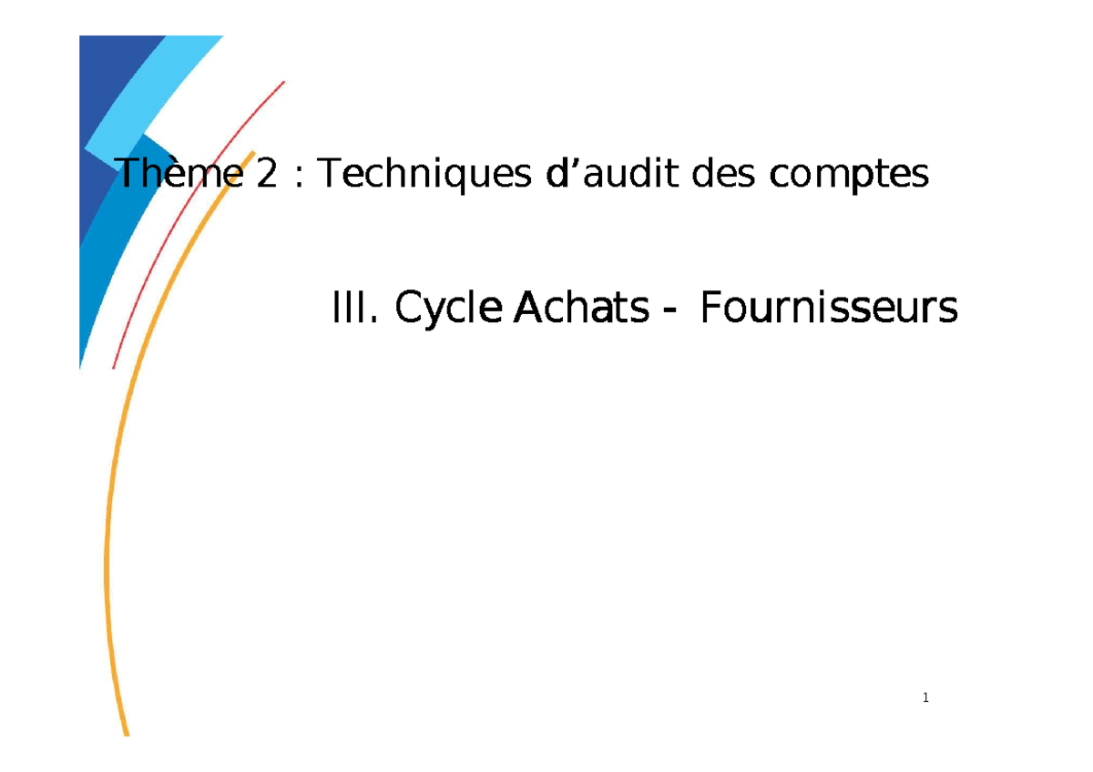 53df26269 c1fd - Audit Cycle Achat Fournisseur - IIIIIIIIIIII ...