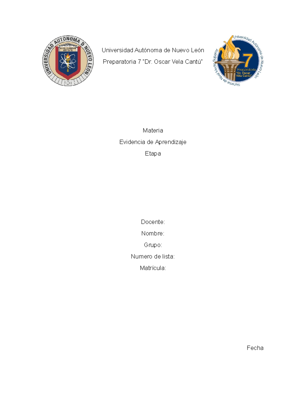 Portadas - portada de word - español - Universidad Autónoma de Nuevo ...