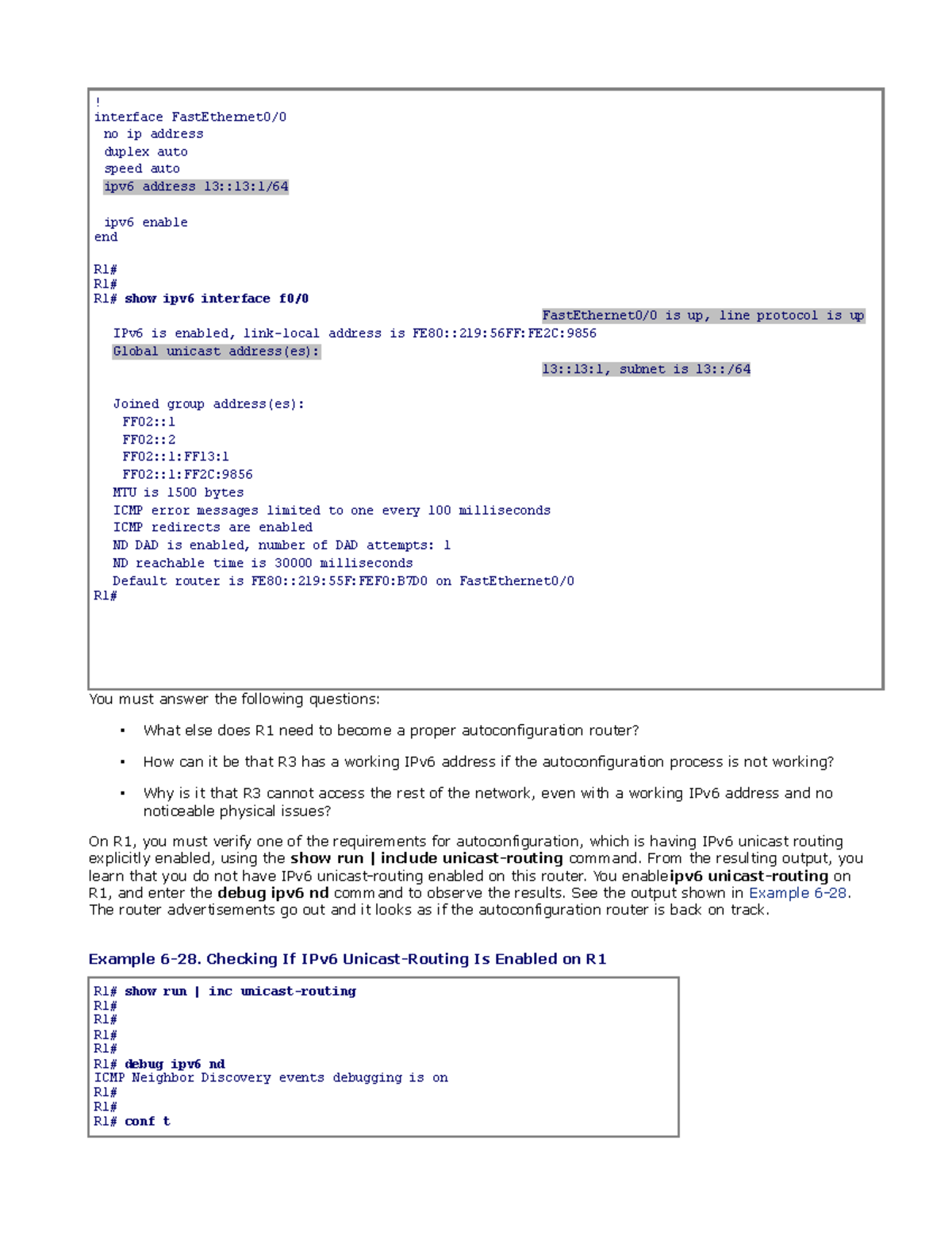 Troubleshooting and Maintaining Cisco IP Networks - ! interface FastEthernet0/ no ip address ...