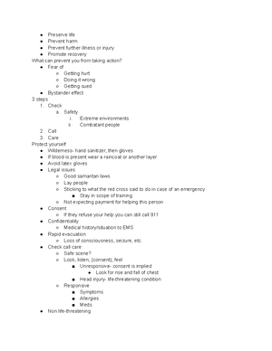 CPR steps - Basic first aid includes scene assessment, CPR, and AED use ...