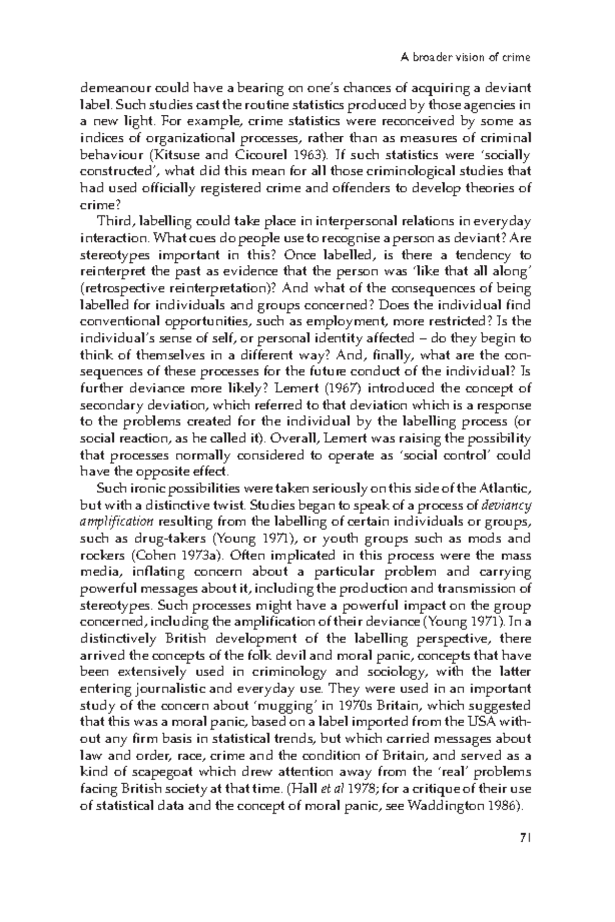 Introducing-criminology-28 - 71 A broader vision of crime demeanour ...