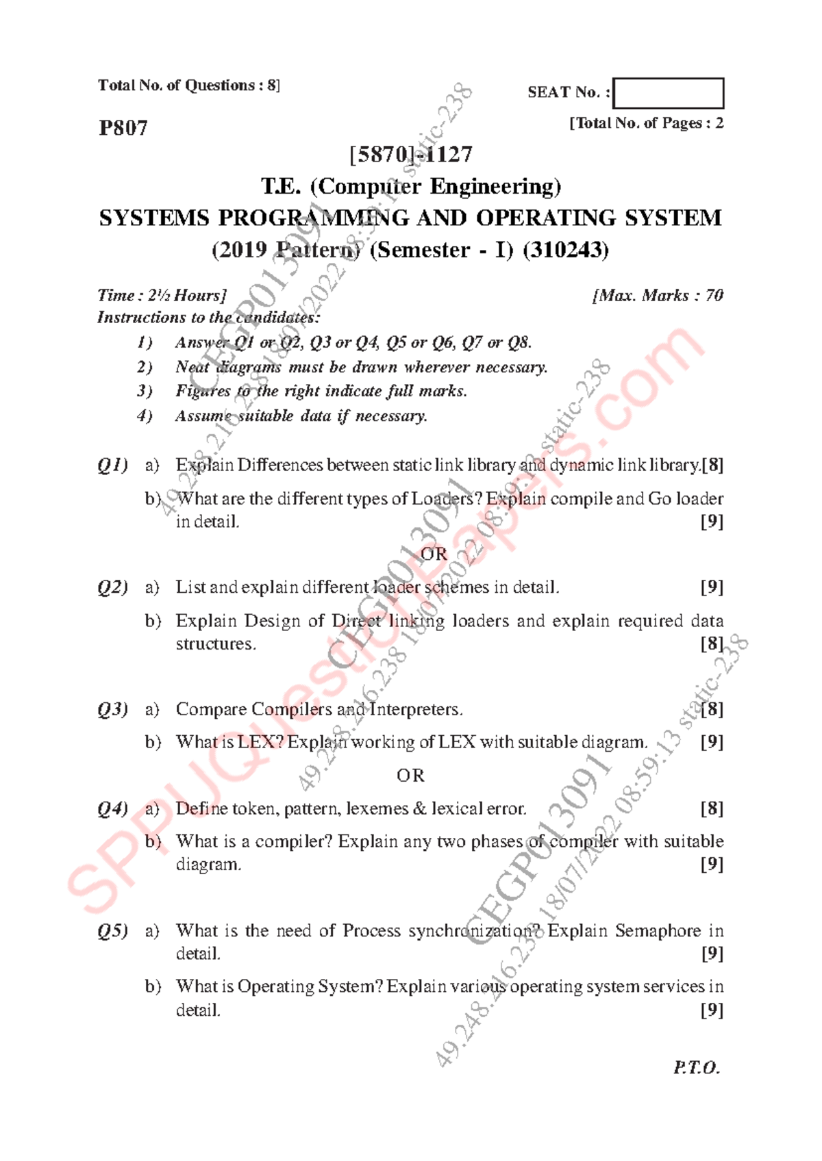 Be computer-engineering semester-5 2022 may - Studocu